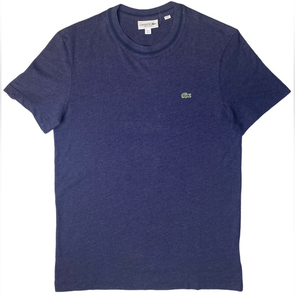 Lacoste | Shirts | Lacoste Mens Textured Slub Regular Fit Tshirt ...